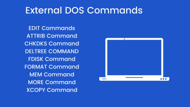 Internal and External DOS Commands with Syntax and Example [TOP 19 ...